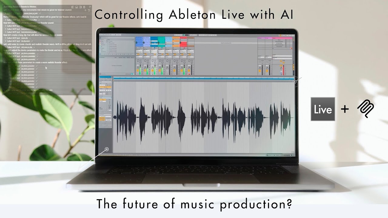 Controlling Ableton Live with AI - Ableton Live MCP Server [Extended - Repository Release]