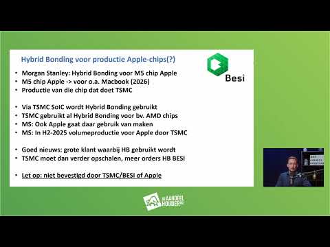 BESI omhoog: Apple chip met Hybrid Bonding?