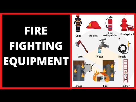 ⛔FIRE FIGHTING EQUIPMENT, DIFFERENT TYPES OF FIRE FIGHTING EQUIPMENT⛔⛔