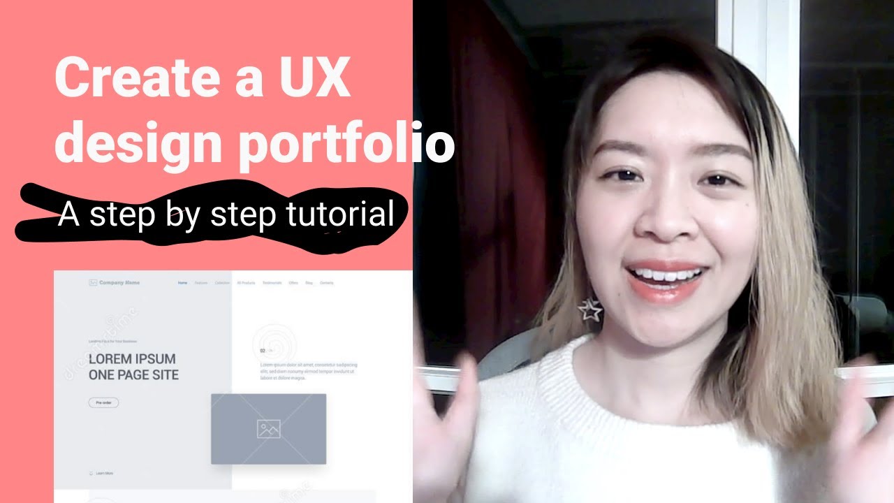 How to create your first UX portfolio website: A step by step tutorial