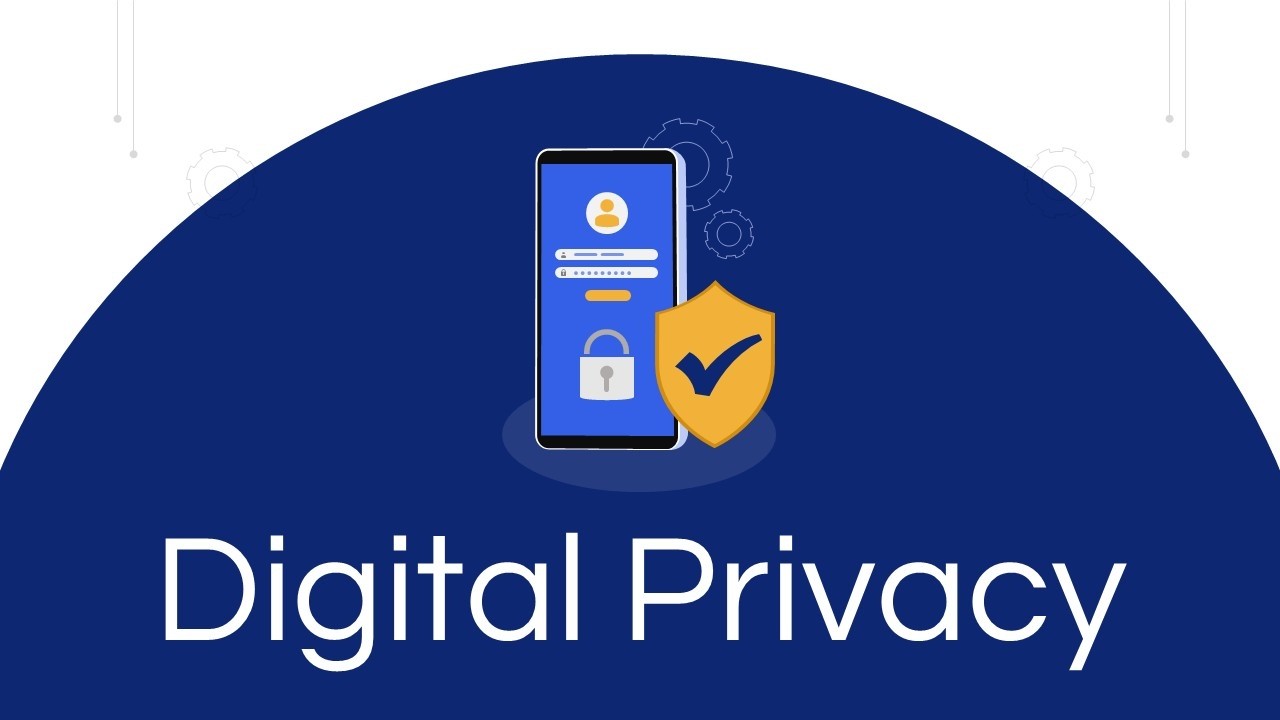 Digital Privacy Animated PowerPoint and Google Slides Template