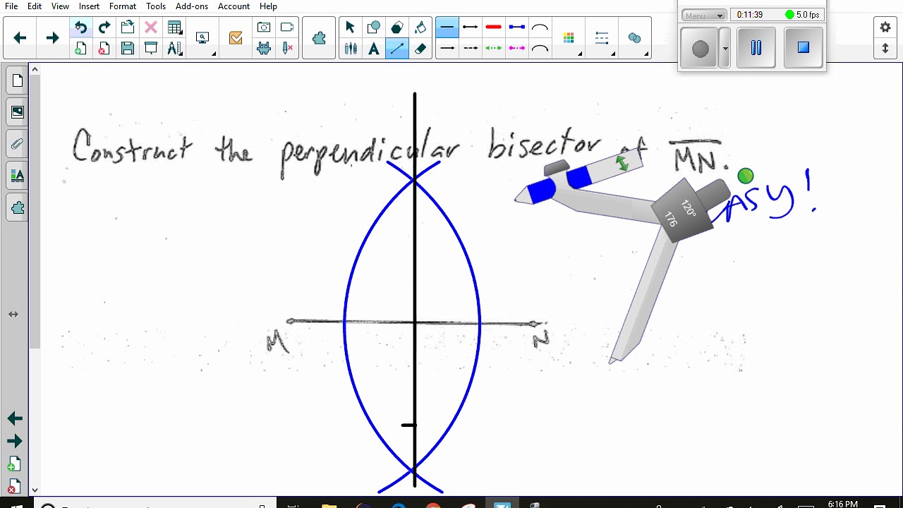 Perp Parallel Lines Constructions Homework