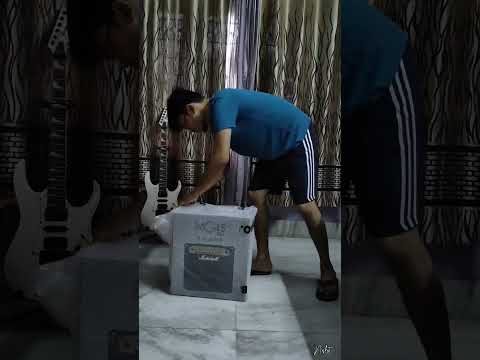 Marshall MG15G | Best 15W budget Amp | Unboxing | Nishit Deka | #marshall #marshallamps