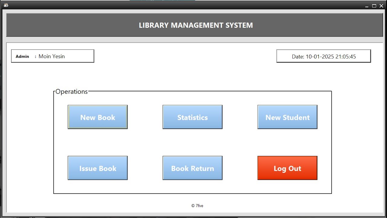 Library Management System in NetBeans | Using JAVA and SQLite