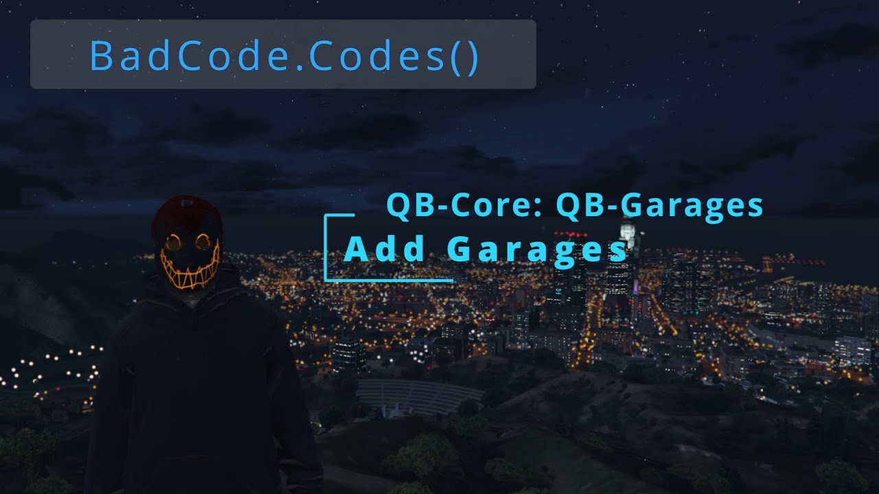 How To QB Core: QB-Garages - Add Garage