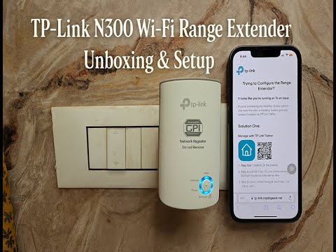 TP Link N300 Wi Fi Range Extender Unboxing & Setup 2025 – Step by Step Installation Guide
