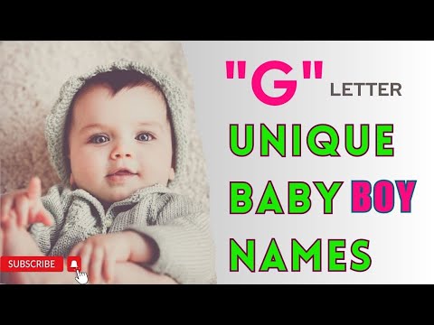 Top 30 baby boy names with letter "G"| Latest baby names in 2023 | #hindubabyboynames #babynames