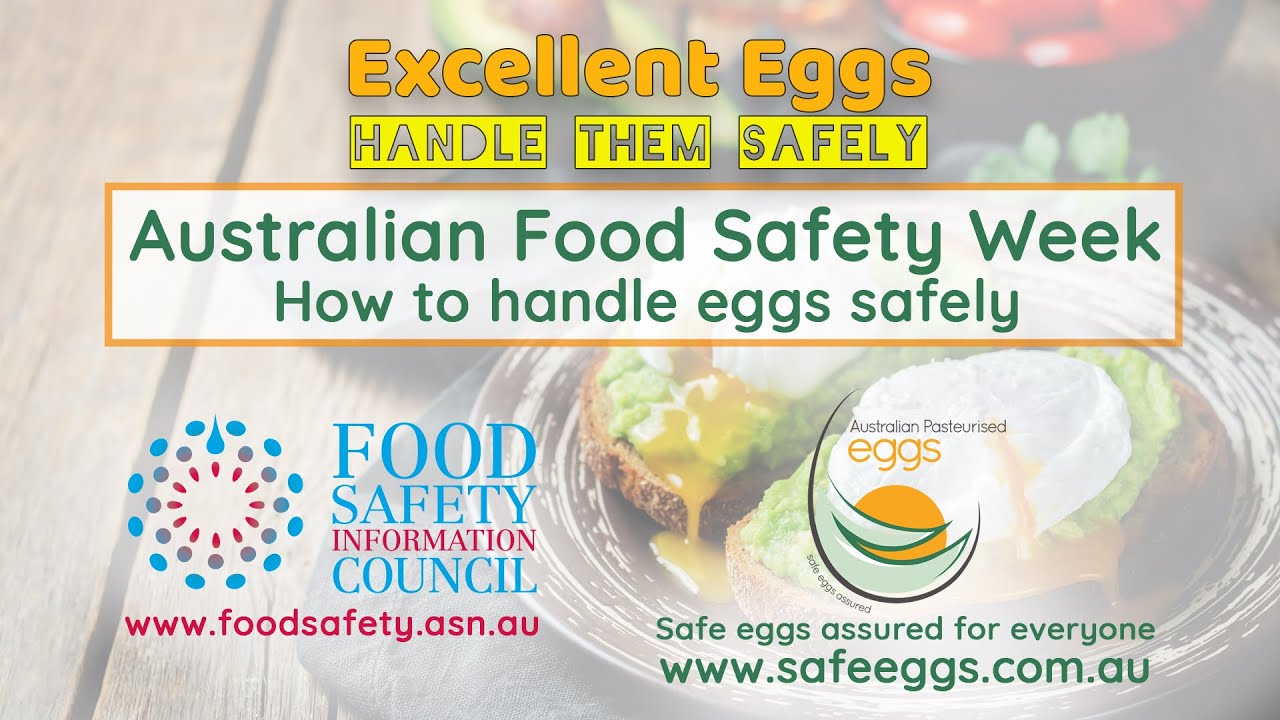 Food Safety Week 2019   General Egg Safety WITH Subtitles