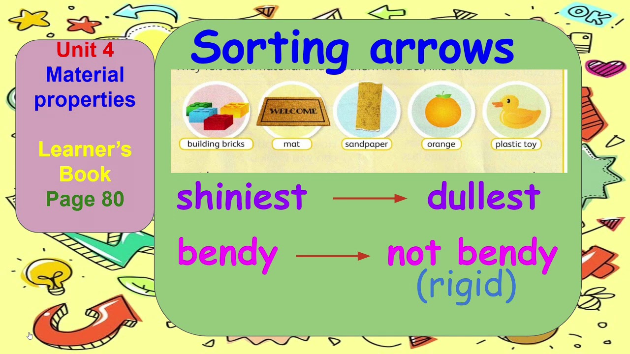 Unit 4: Sorting Materials