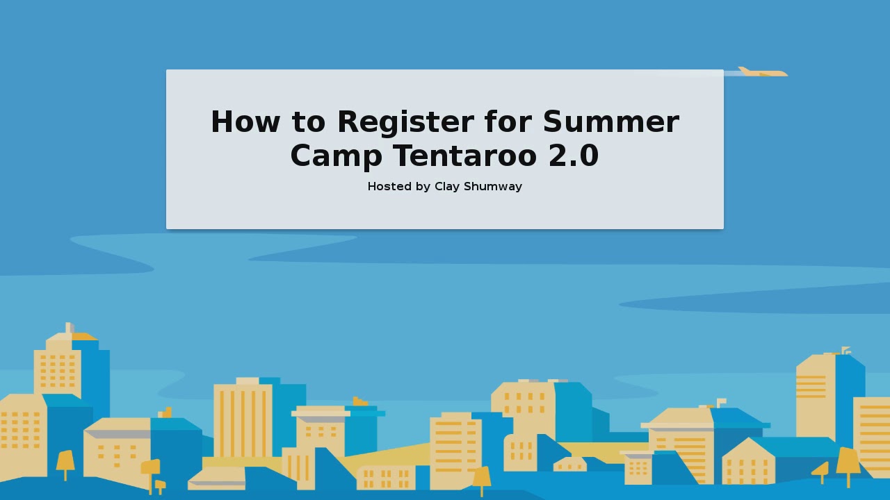 Summer Camp Registration using  Tentaroo 2.0
