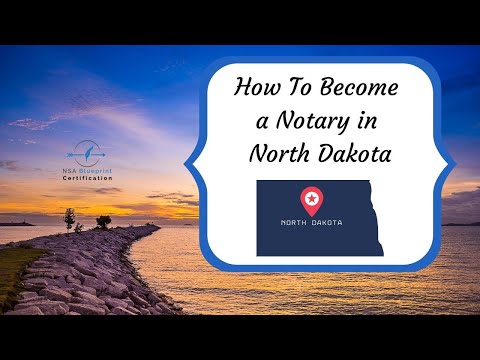 How to Become a Notary in ND - NSA Blueprint