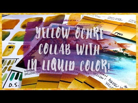 Yellow Ochre w/ In Liquid Color's Denise Soden | Pigment Spotlight (Video Swap)