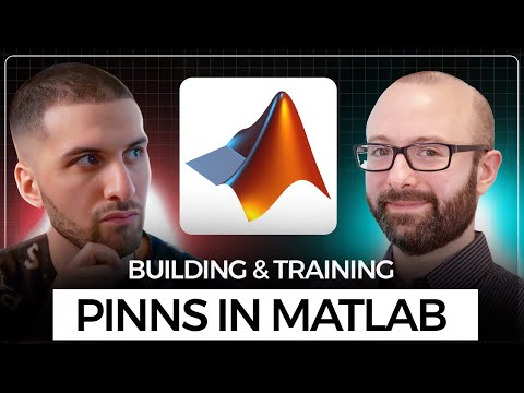 Physics-Informed Neural Networks with MATLAB