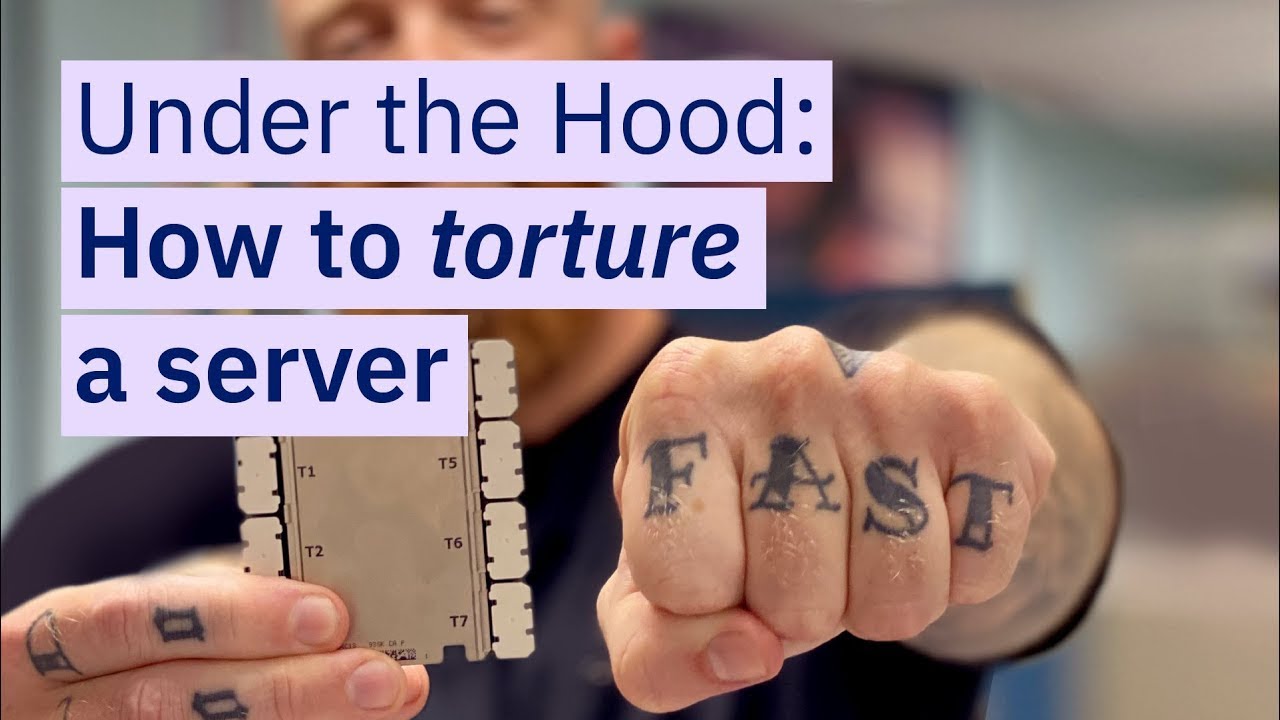 Lab Tour: How IBM Develops and Tests its POWER E1080 Servers