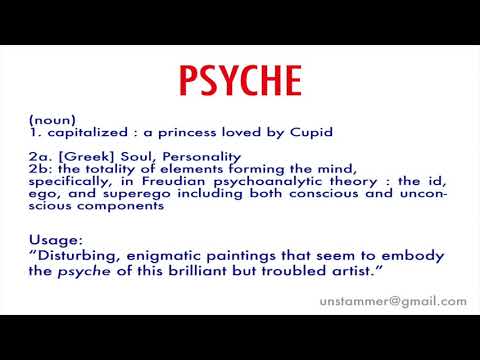 How to Pronounce Psyche
