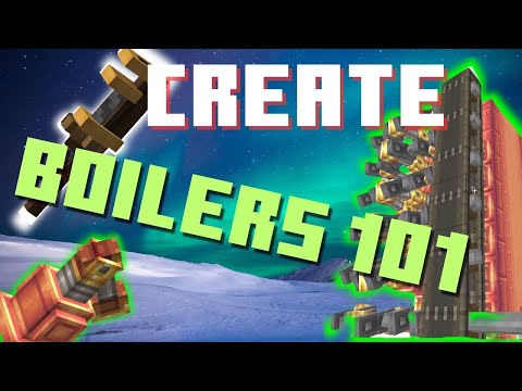 Create Mod: Ultimate Boiler & Steam Engine Guide | Easy Power Generation