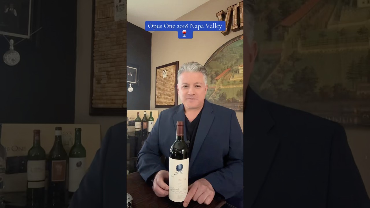 Opus One 2018 $400 Napa Valley  #wine #review #napa #winelover #wow #delicious  #california #france