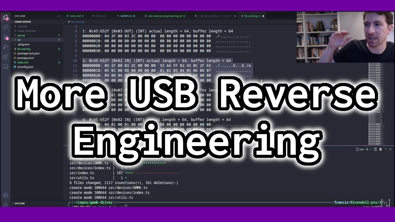 [stream] More USB Reverse Engineering + Drivers