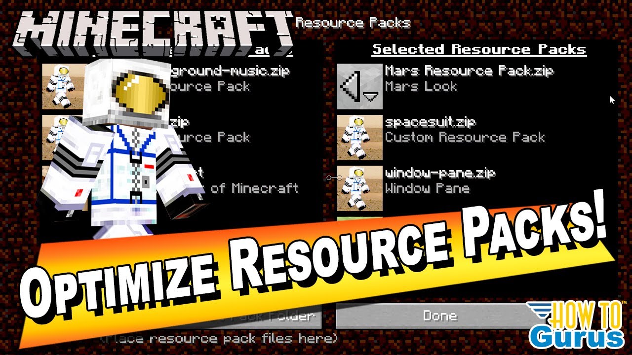 How You Can Optimize a Custom Minecraft Resource Pack  - Minecraft Java Edition