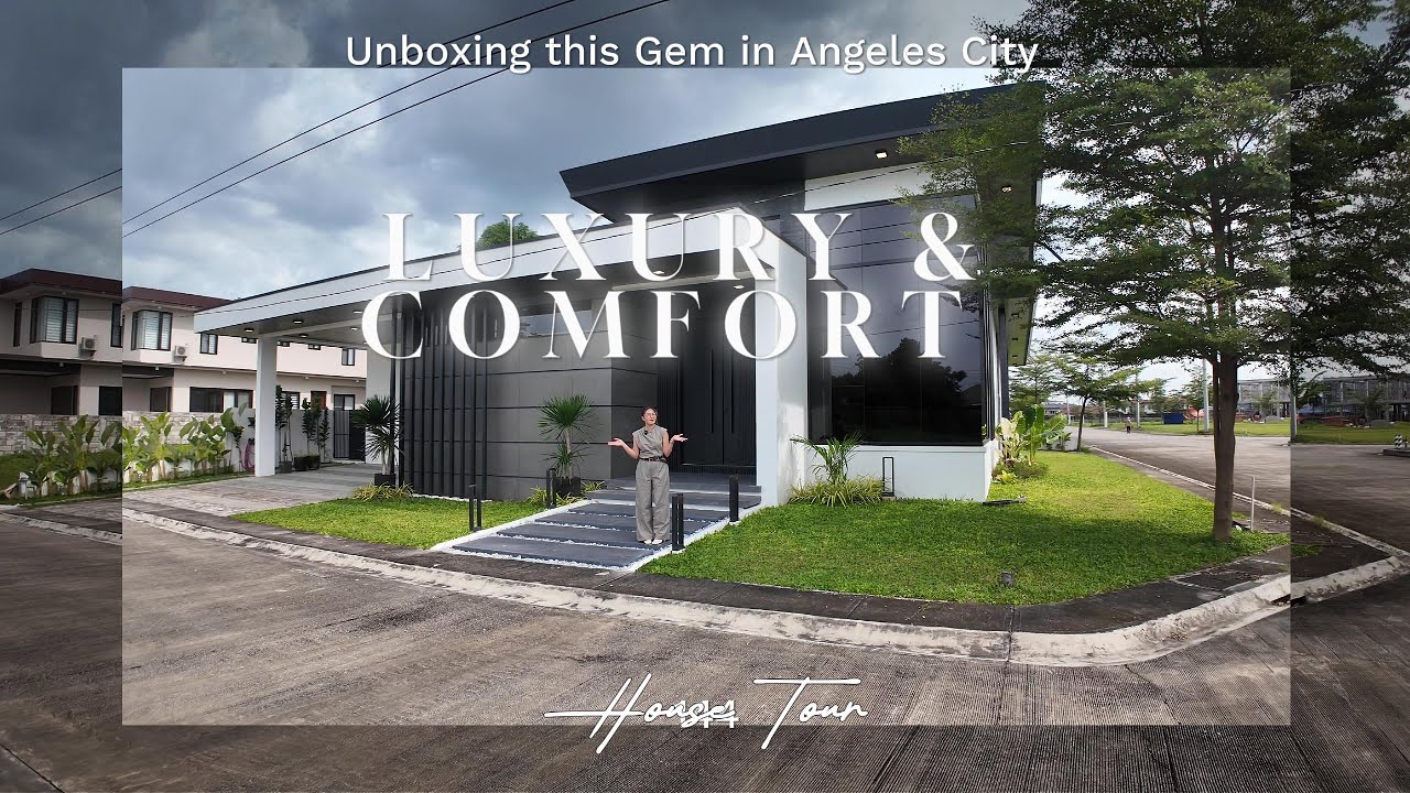 House Tour 144 l Sprawling Luxury - A Modern Bungalow in Angeles City!
