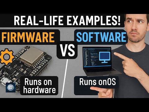Firmware vs Software Explained with Real Examples!