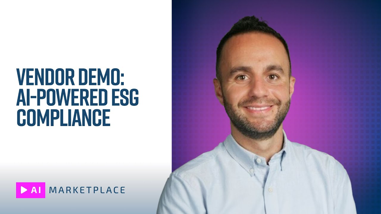 Founder of ESG Flo on How AI is Used in Environmental, Social, and Governance Compliance | Info-Tech