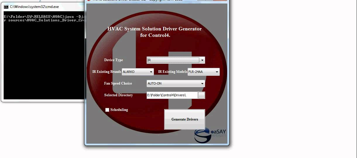 Control4 HVAC Driver installation