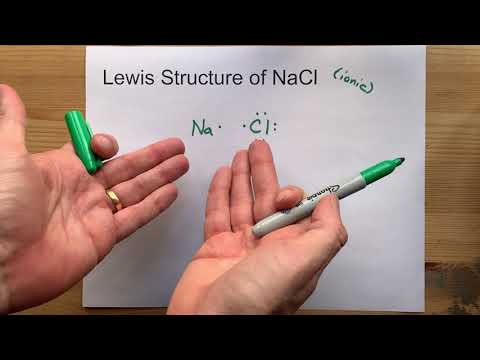 Draw the Lewis Structure of NaCl (sodium chloride)