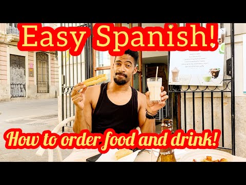 How to Learn basic Spanish in 5 minutes | ordering at a café/bar