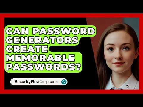 Can Password Generators Create Memorable Passwords? - SecurityFirstCorp.com
