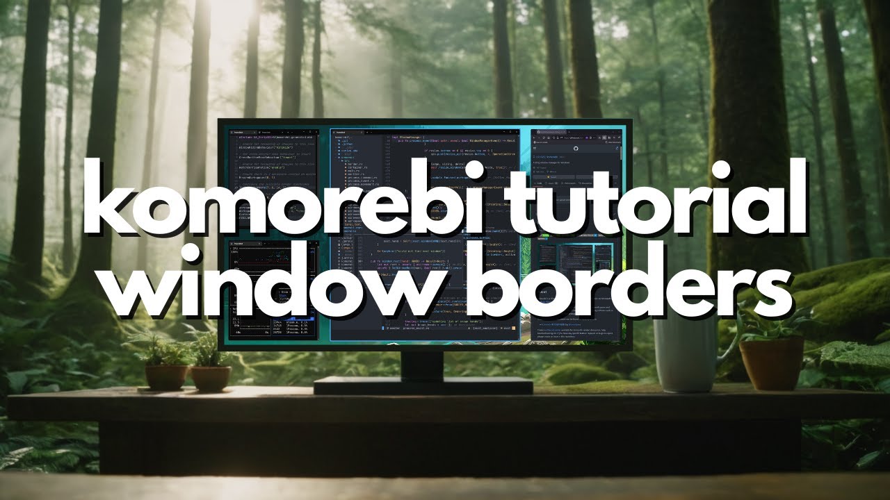How to Add an Active Window Border in Komorebi | Windows 11 Tiling Window Manager Tutorial
