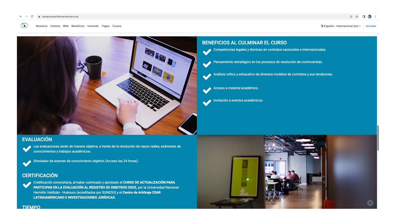 CONOCE NUESTRO CAMPUS VIRTUAL - VIDEO INSTRUCTIVO
