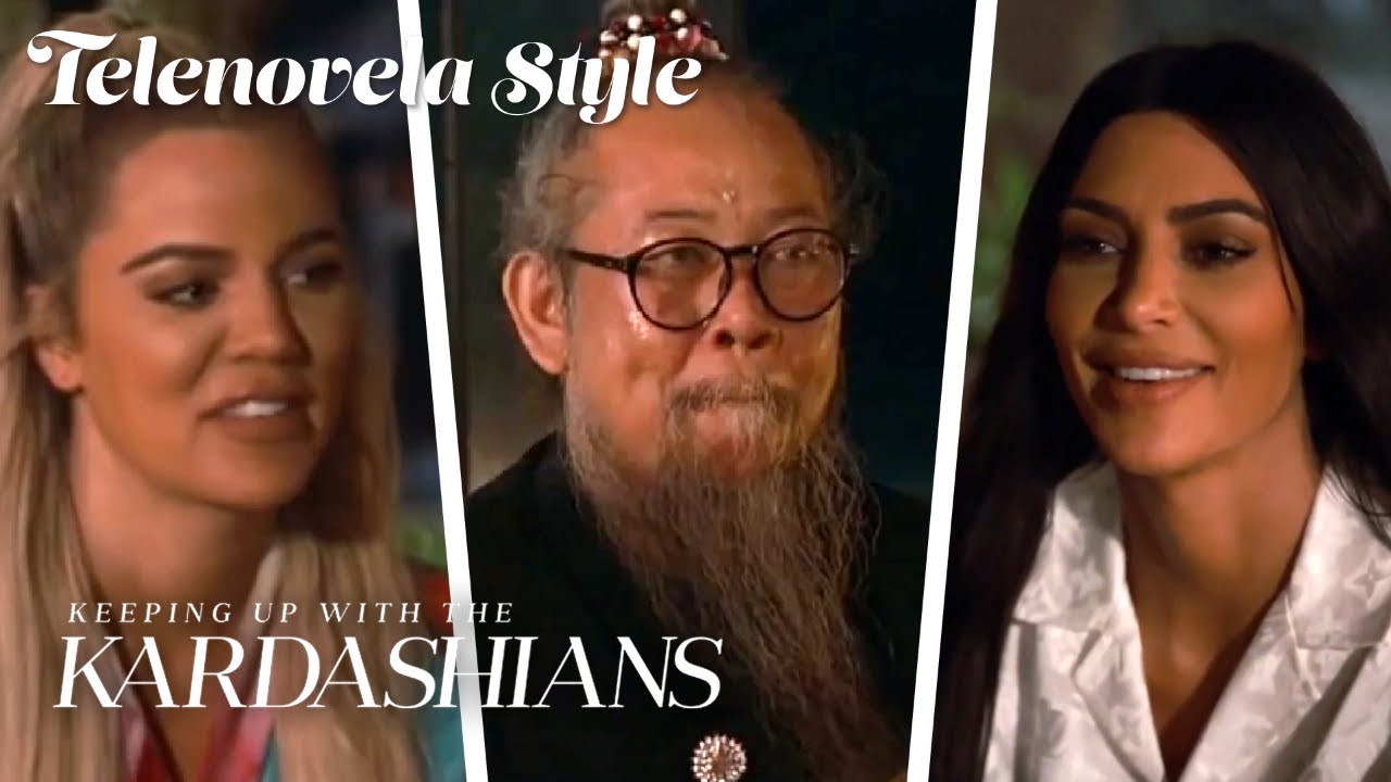 Kim & Khloé Kardashian Surprised By Belching Healer | KUWTK Telenovelas | E!