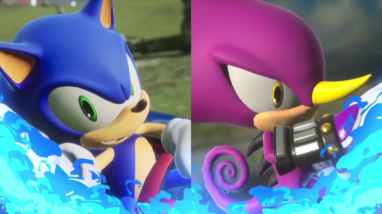 Sonic Brings Attitude To The Track - All Sonic Rival Exchanges in Sonic Racing CrossWorlds