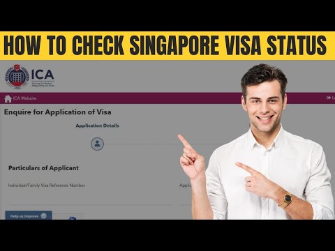 How to Check Singapore Visa Status Online | Singapore e visa Verification