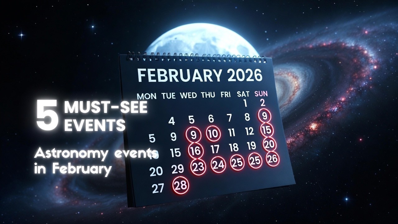 Top 5 Astronomical Events in February 2026 (Mark Your Calendars!)