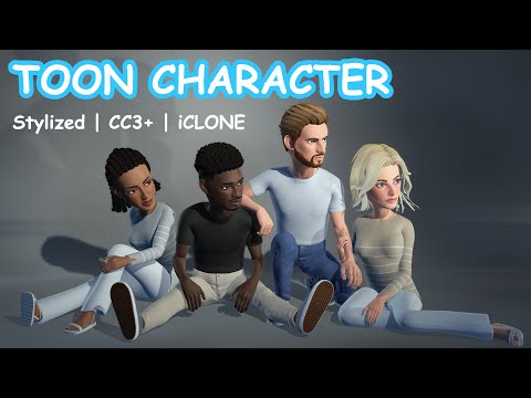 Toon Character Pack2.0 - Character Creator/Actor - Reallusion Content Store