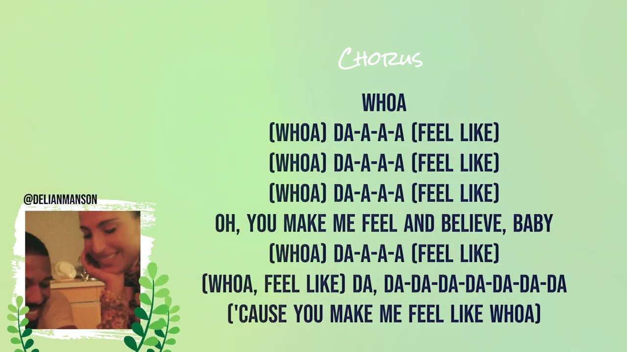 Woah x Let Me Love You (Manson Mashup) [VISUALIZER & LYRICS]