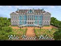 Blue Rococo Palace & Garden Minecraft Map