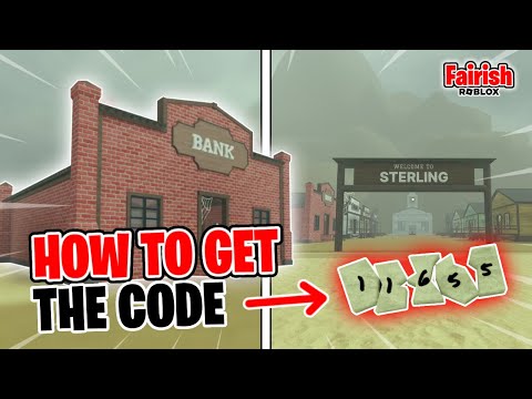 How To Get The Sterling Bank Combination - Dead Rails Roblox