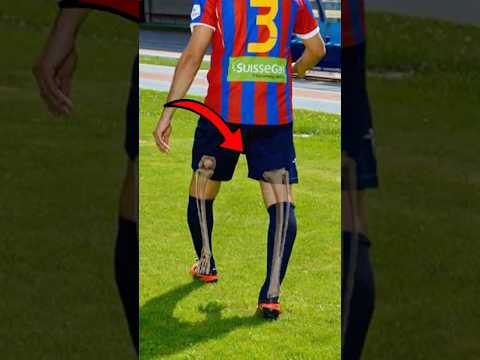 Why Do Footballers Have Curved Legs ?
