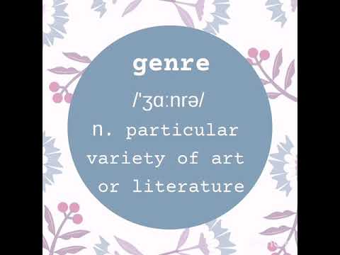 A word a day keeps the dictionary away - genre