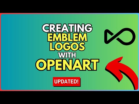 How to Create Emblem Logos with Open Art