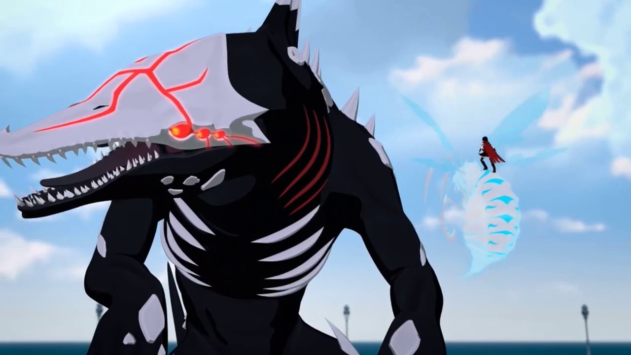 RWBY: Ruby vs Leviathan