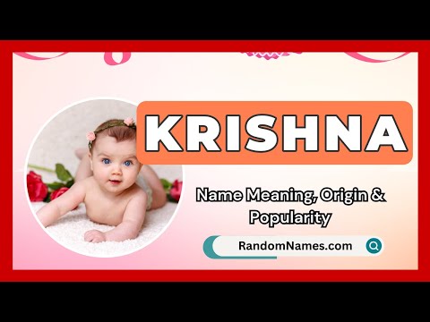 Krishna - Baby Girl Name Meaning, Origin & Popularity - RandomNames.com