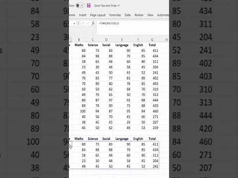 How to Use the TAKE Function in Excel