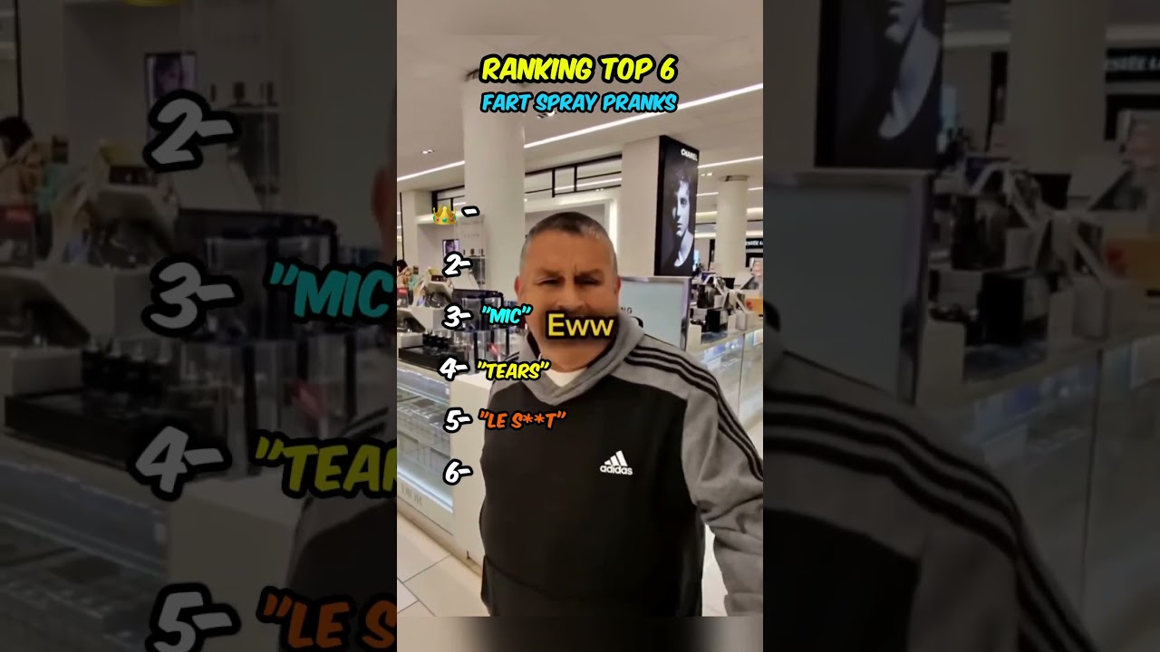 Ranking Top 6 Fart Spray Pranks