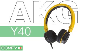 AKG Y40 Yellow купити в інтернет-магазині: ціни на навушники з мікрофоном Y40 Yellow - відгуки ...