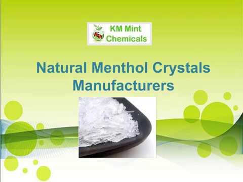 Menthol - L-menthol Latest Price, Manufacturers & Suppliers
