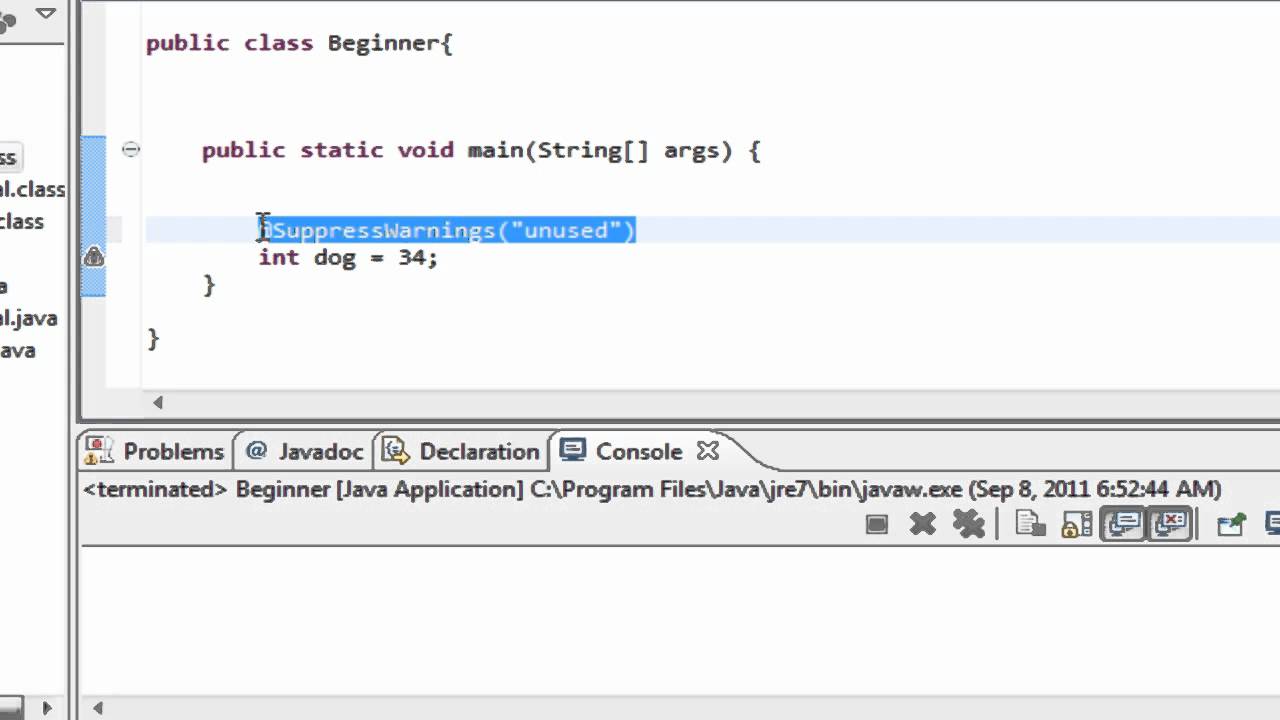 Java Tutorial 14 Annotations